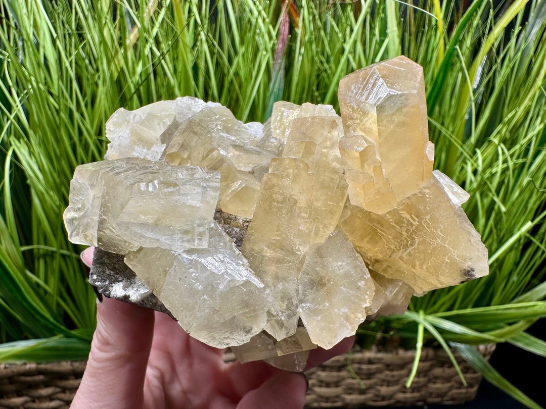 Large Golden Calcite Sweetwater Mine Calcite Missouri Yellow Calcite ...