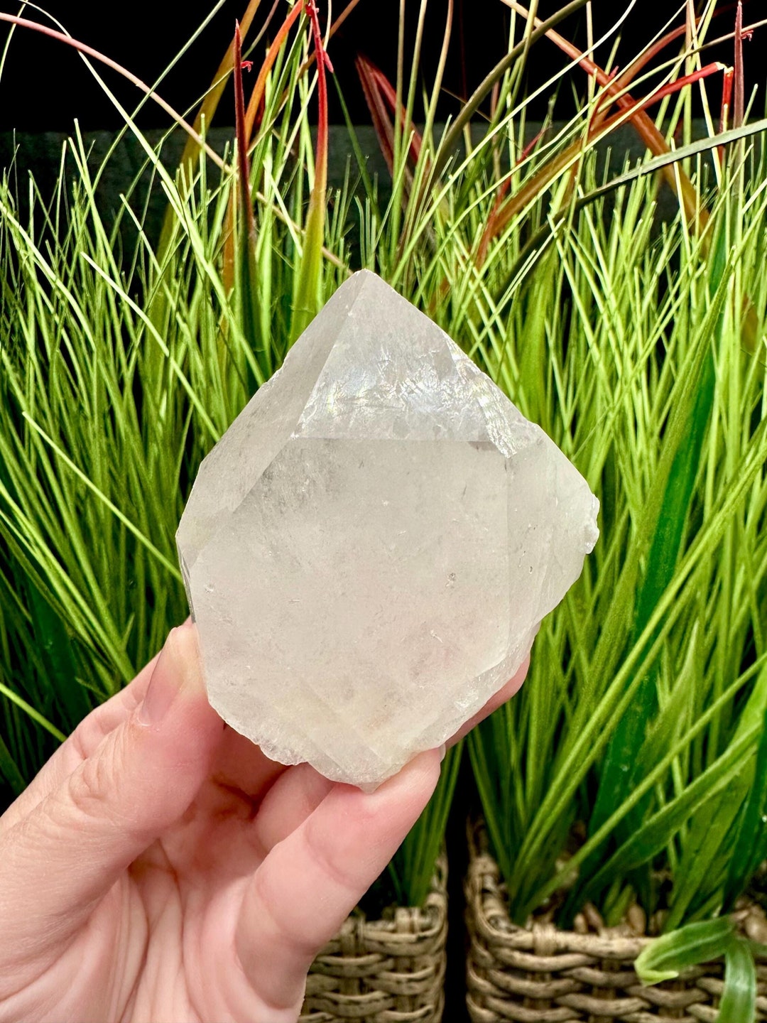 Quartz Crystal Point 2.6" From Arkansas Quartz Crystal White Quartz ...