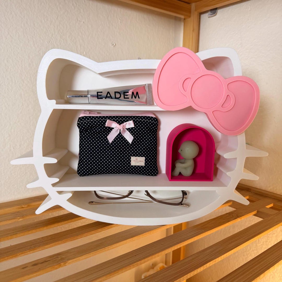 Extra Large Hello Kitty Shelf | Cute | Hanging Hello Kitty Shelf | 3D ...