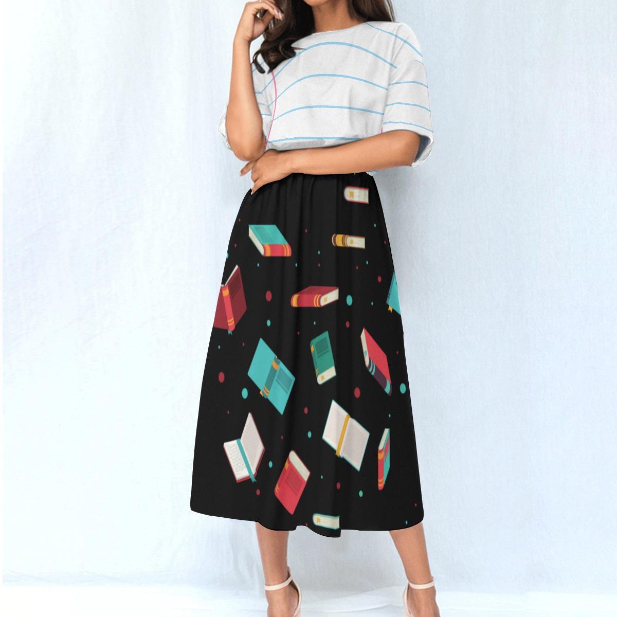 Book Style Dress - Etsy