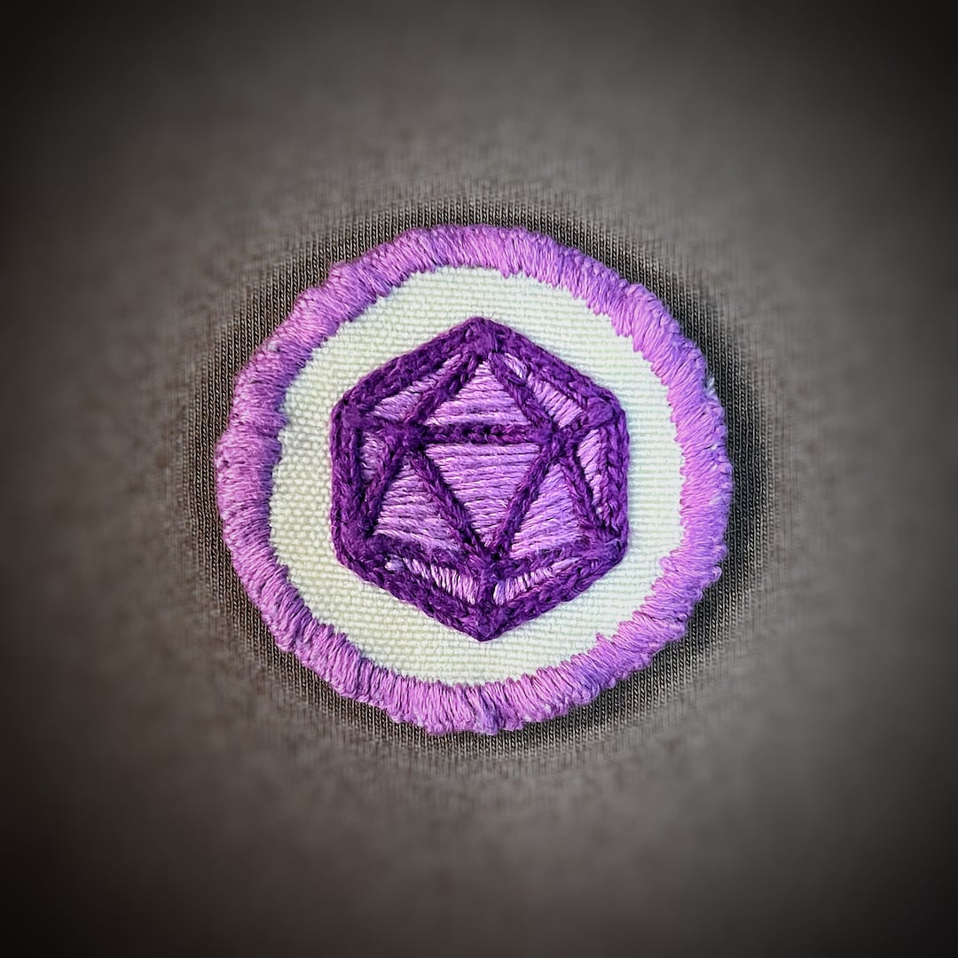 Custom D20 Patch - Etsy Canada