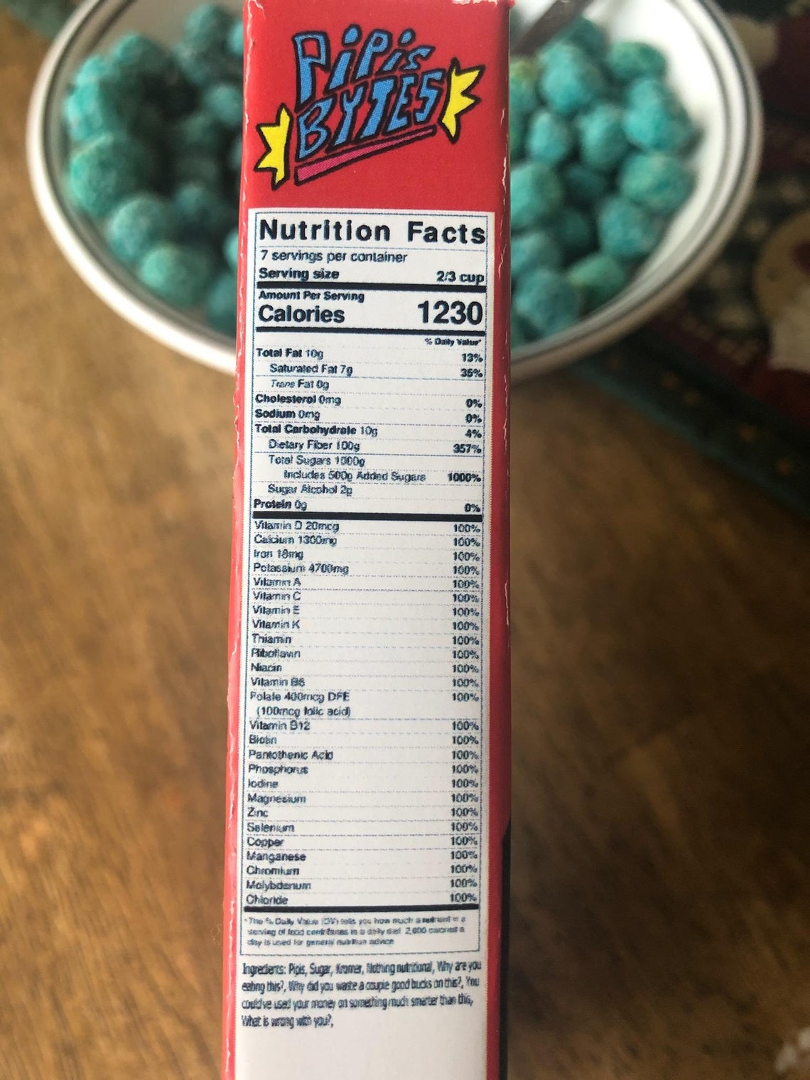 DELTARUNE Mini Spamton Cereal Box - Etsy