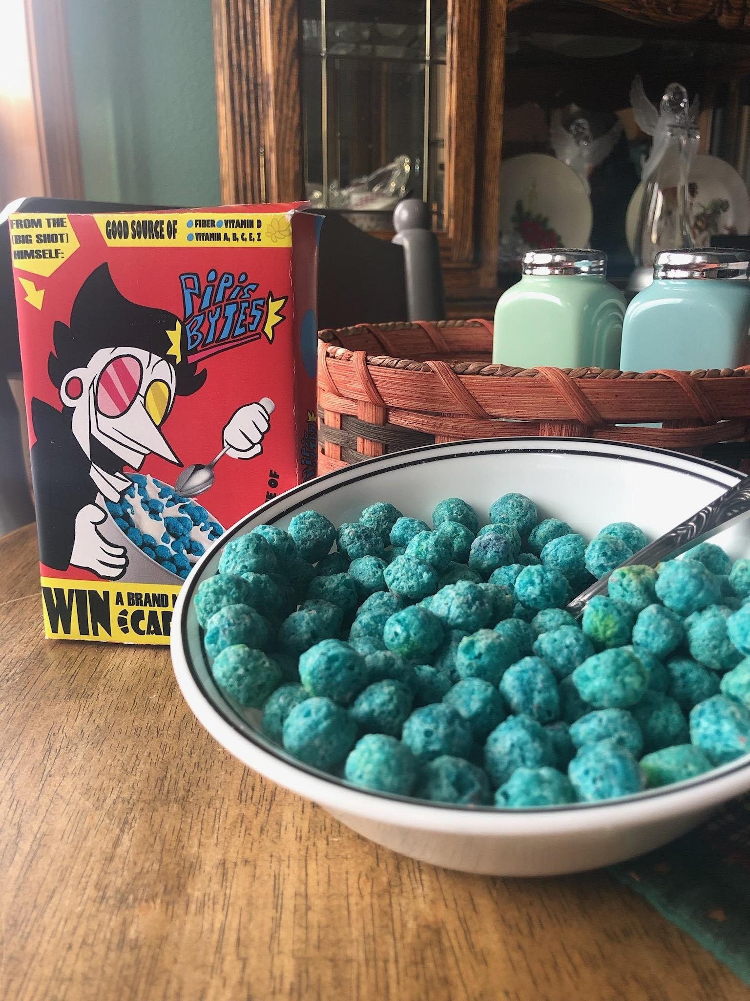 DELTARUNE Mini Spamton Cereal Box - Etsy Singapore