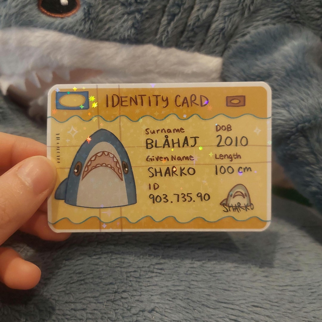 IKEA SHARK BLAHAJ Sticker! - Etsy