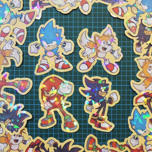 Sonic Stickers - Etsy