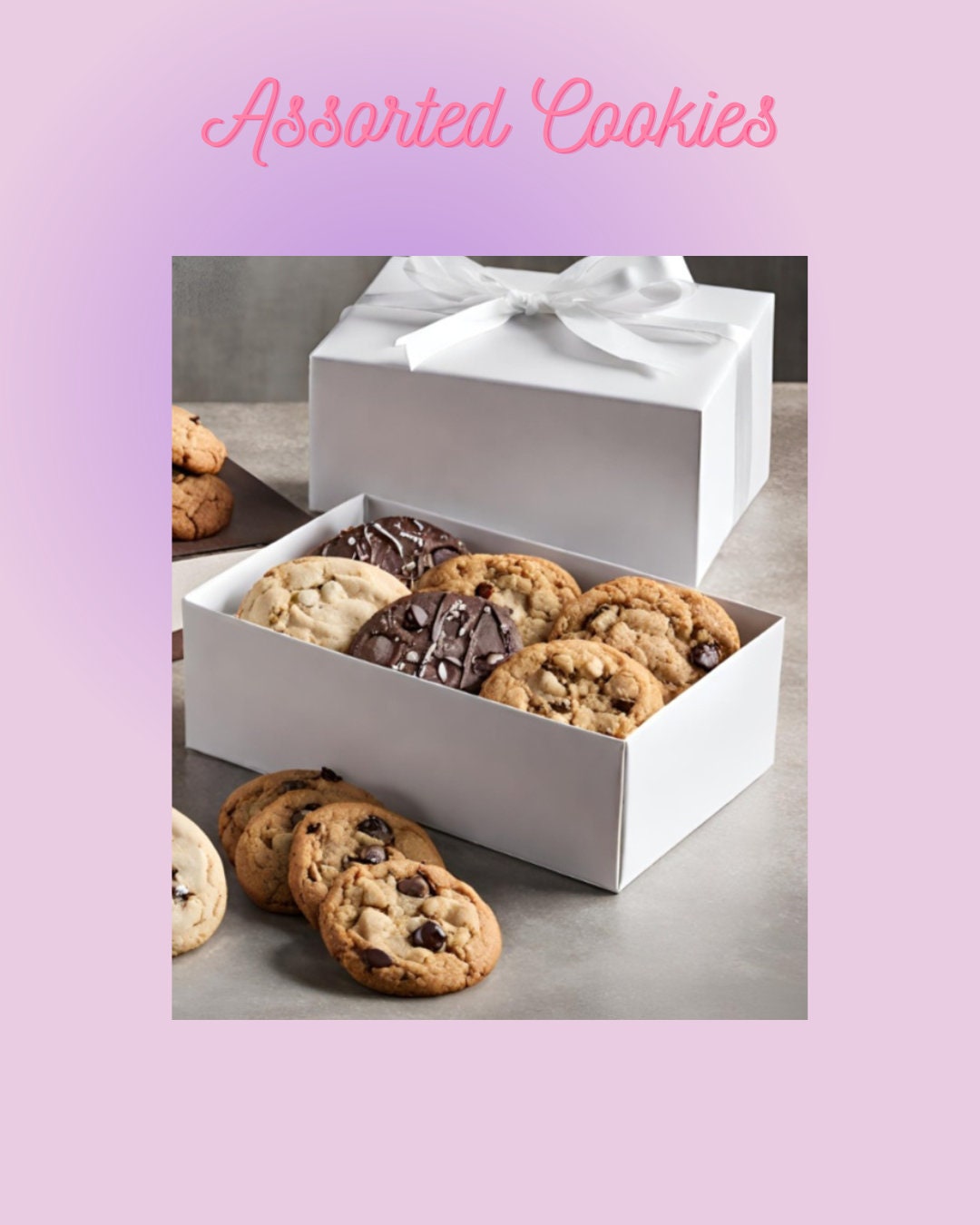 Cookie Gift Box Wedding Favors Birthday Gift Party Favors Cookies ...