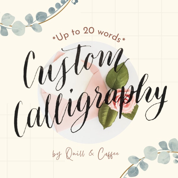 Calligraphy Art - Etsy