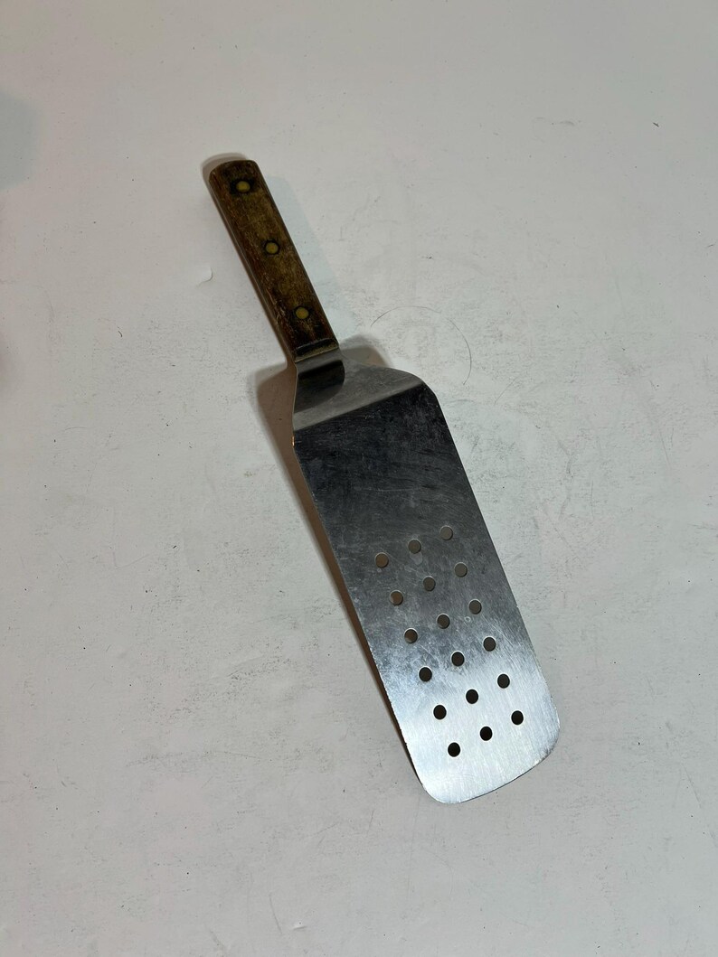 Vintage Dexter PS8698 8"x3" Perforated Spatula Turner Stainless Steel ...