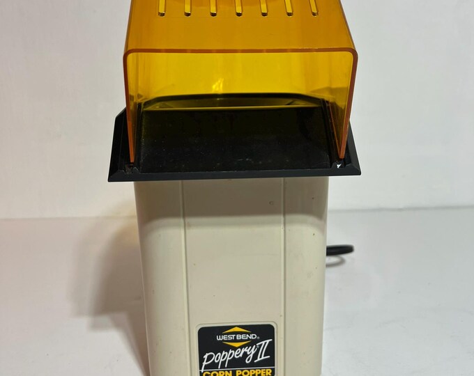 Vintage West Bend Poppery II Electric Corn Popper (TESTED & WORKING) - Etsy