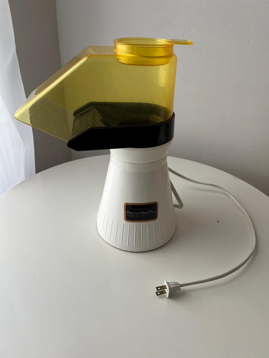 Vintage Presto Popcorn Now Plus Hot Air Popcorn Popper 0482001 Made in ...