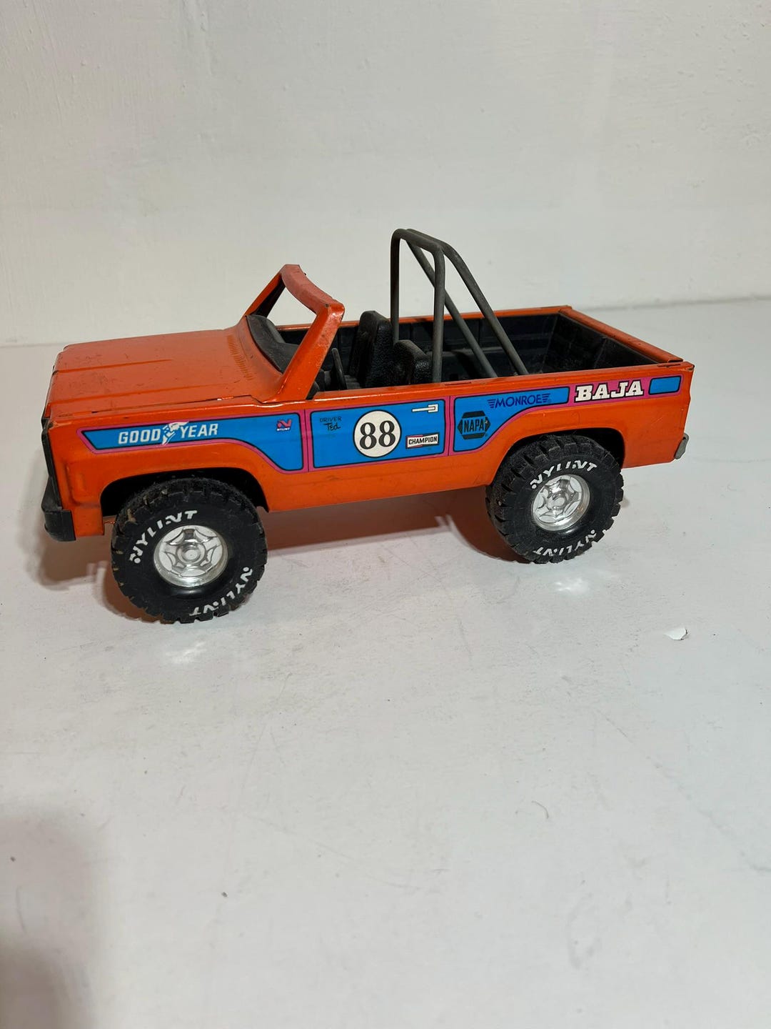 Vintage 1974 NYLINT 618 Chevy K5 BAJA Blazer Racer Offroad 4x4 Racing ...