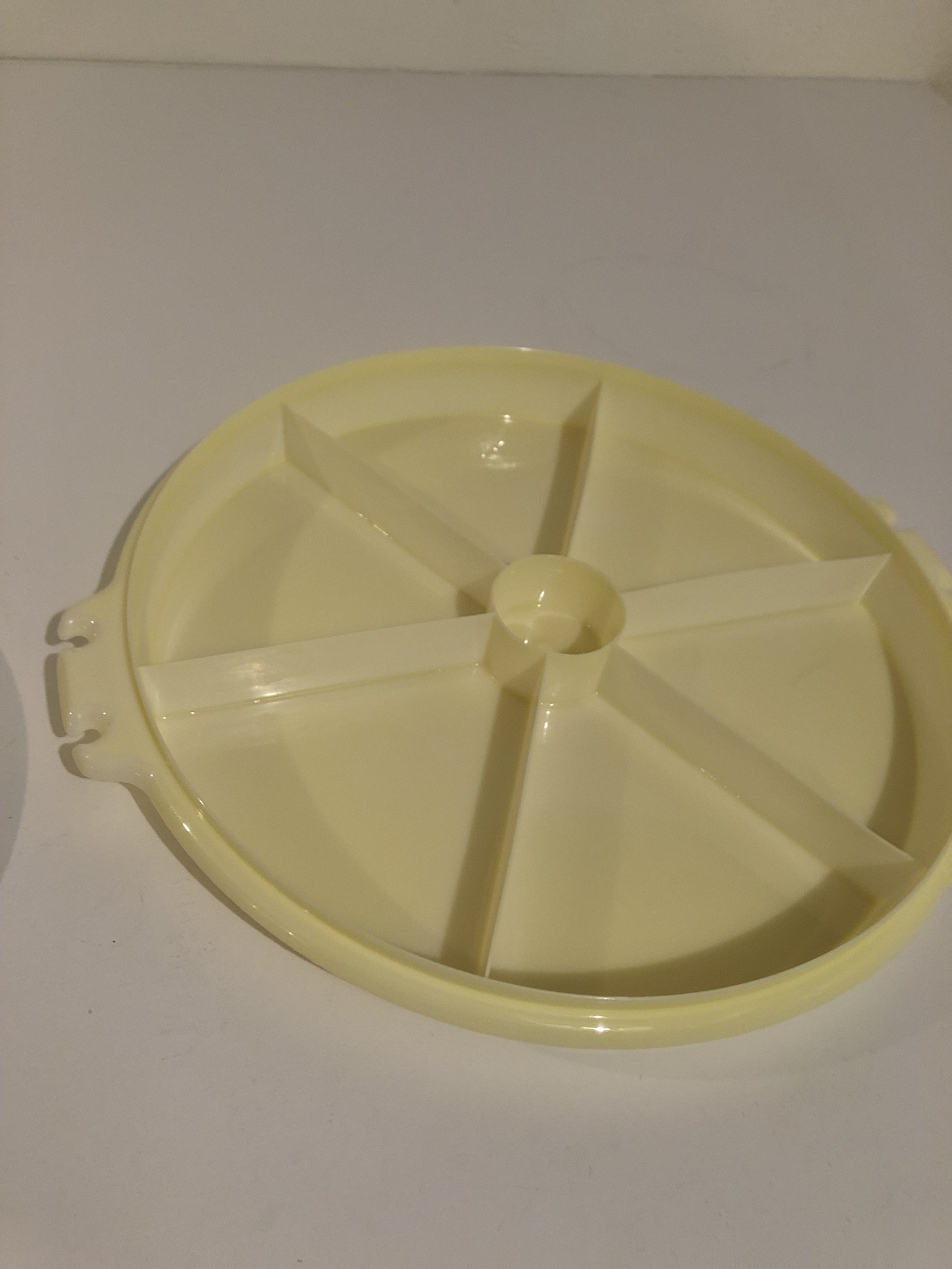 Vintage 1954 Tupperware 405 Party Susan Tray W/224 Millionaire Line ...