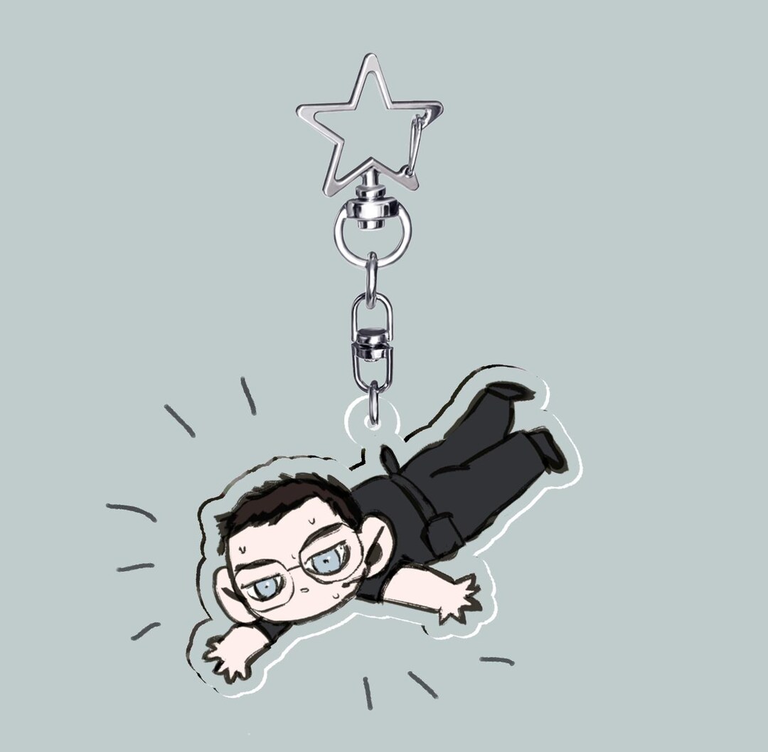 Ethan Hunt Chibi Keychain: Mission Impossible Movie Merch - Etsy