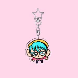 Saja Boys Keychains Set | Chibi Ink Illustrations Cute Music | Kpop ...