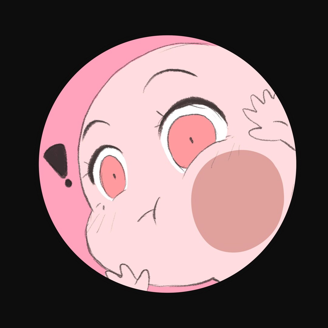 NEW Custom Stuck Character Metal Pin Button YCH OC Personalizable ...