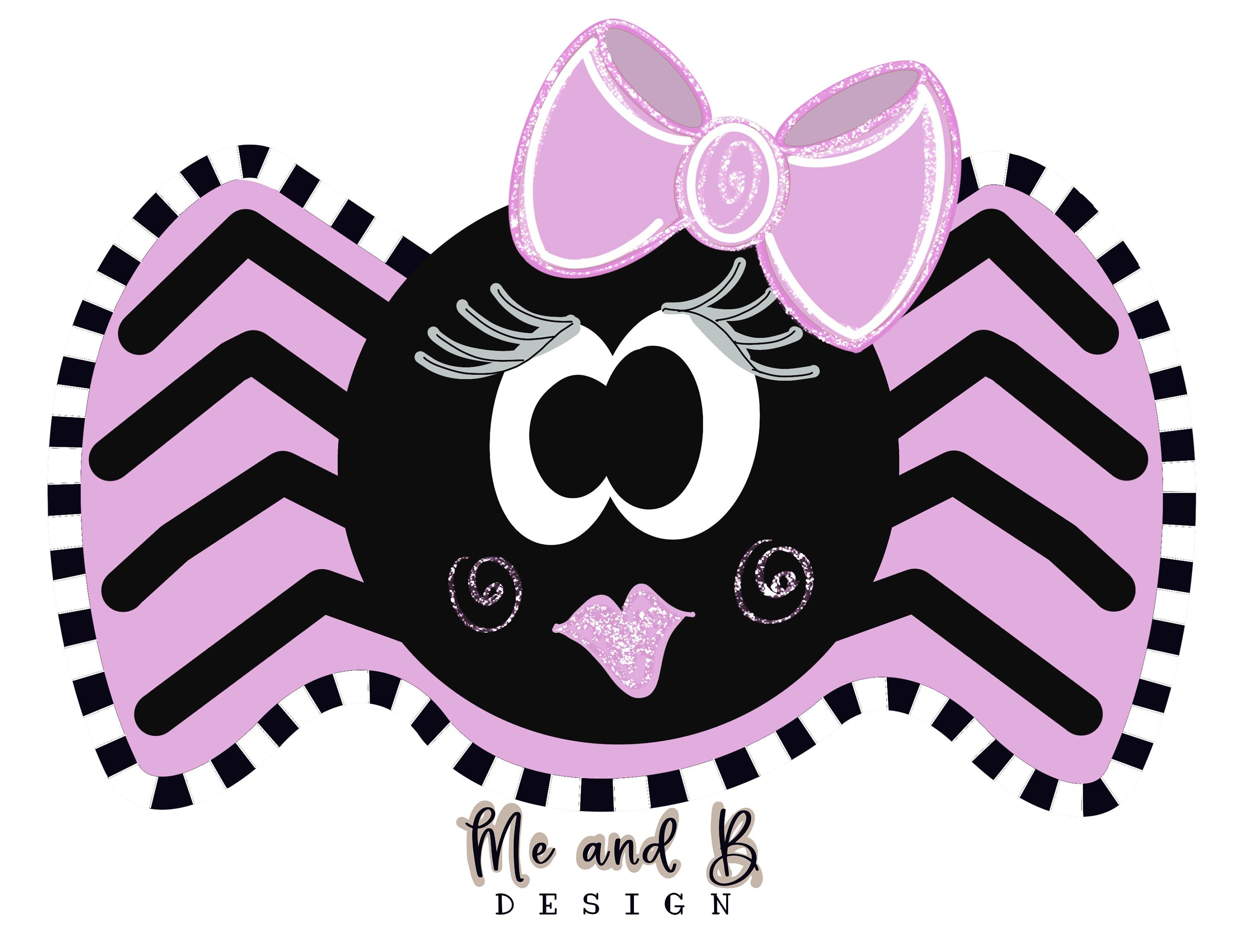 Cute Halloween Spider Template