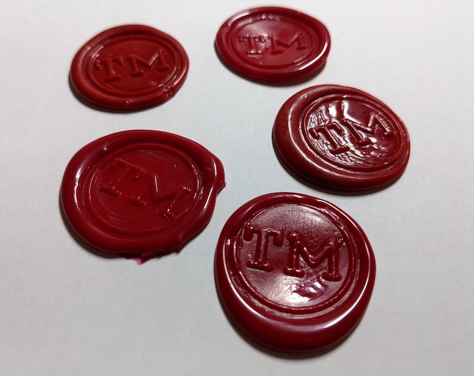 Imperfect Taskmaster Wax Seals SET OF 5 - Etsy