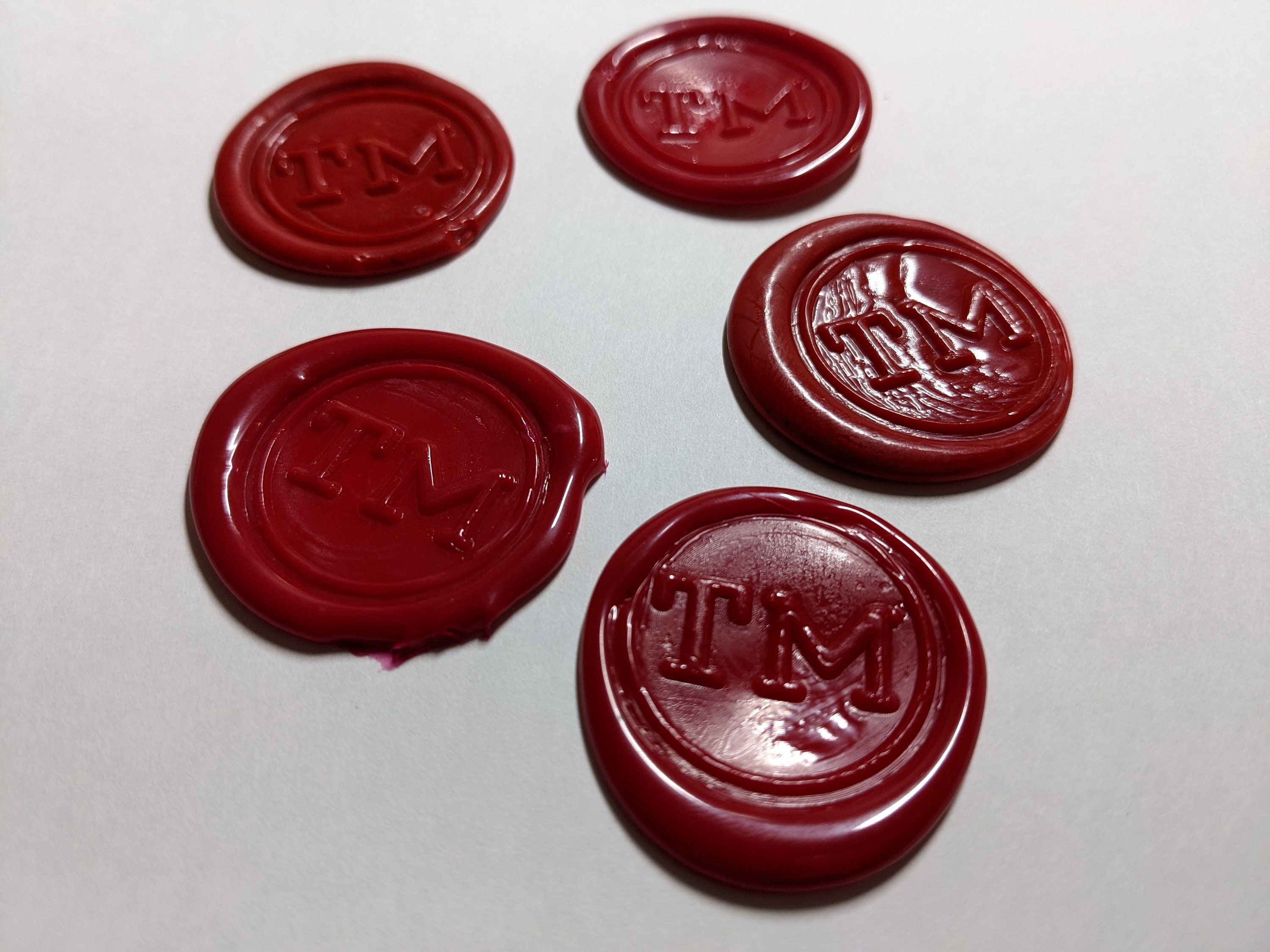 Imperfect Taskmaster Wax Seals - SET OF 5 - Etsy