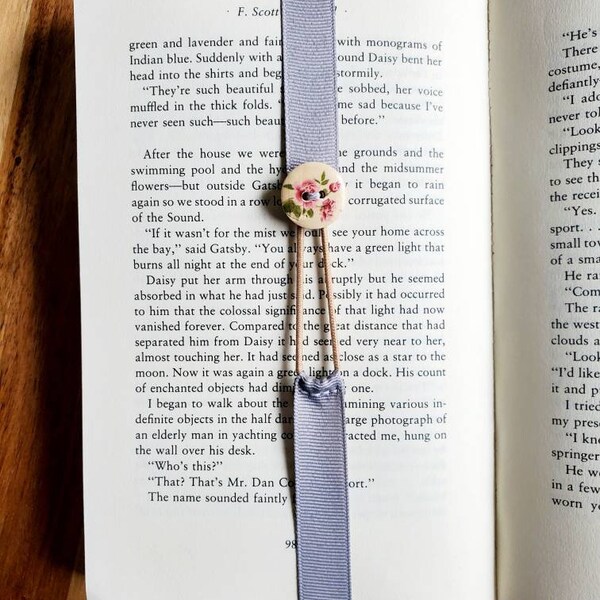 Ribbon Bookmark - Etsy
