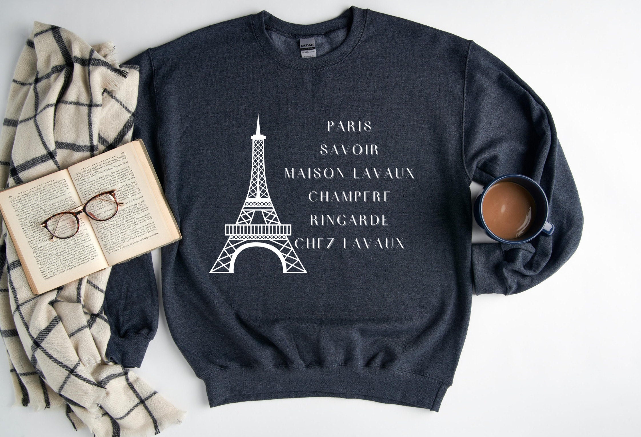 Emily in Paris Shirt || Eiffel Tower Sweatshirt || Paris Eiffel Tower ...
