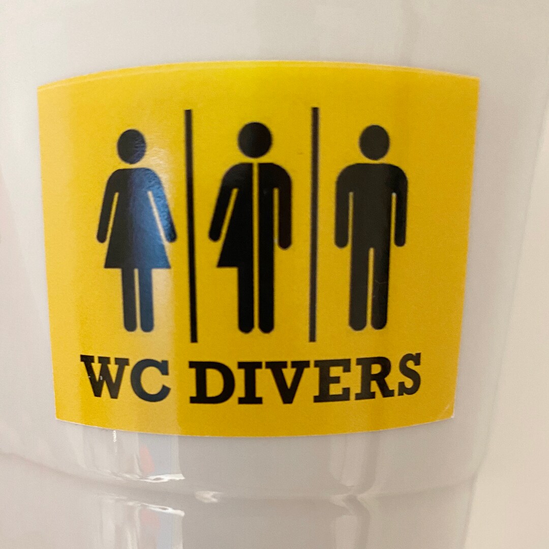 DIVERS Sticker 10 X Sticker Vinyl Format 50 X 35 Mm Gender PRIDE ...