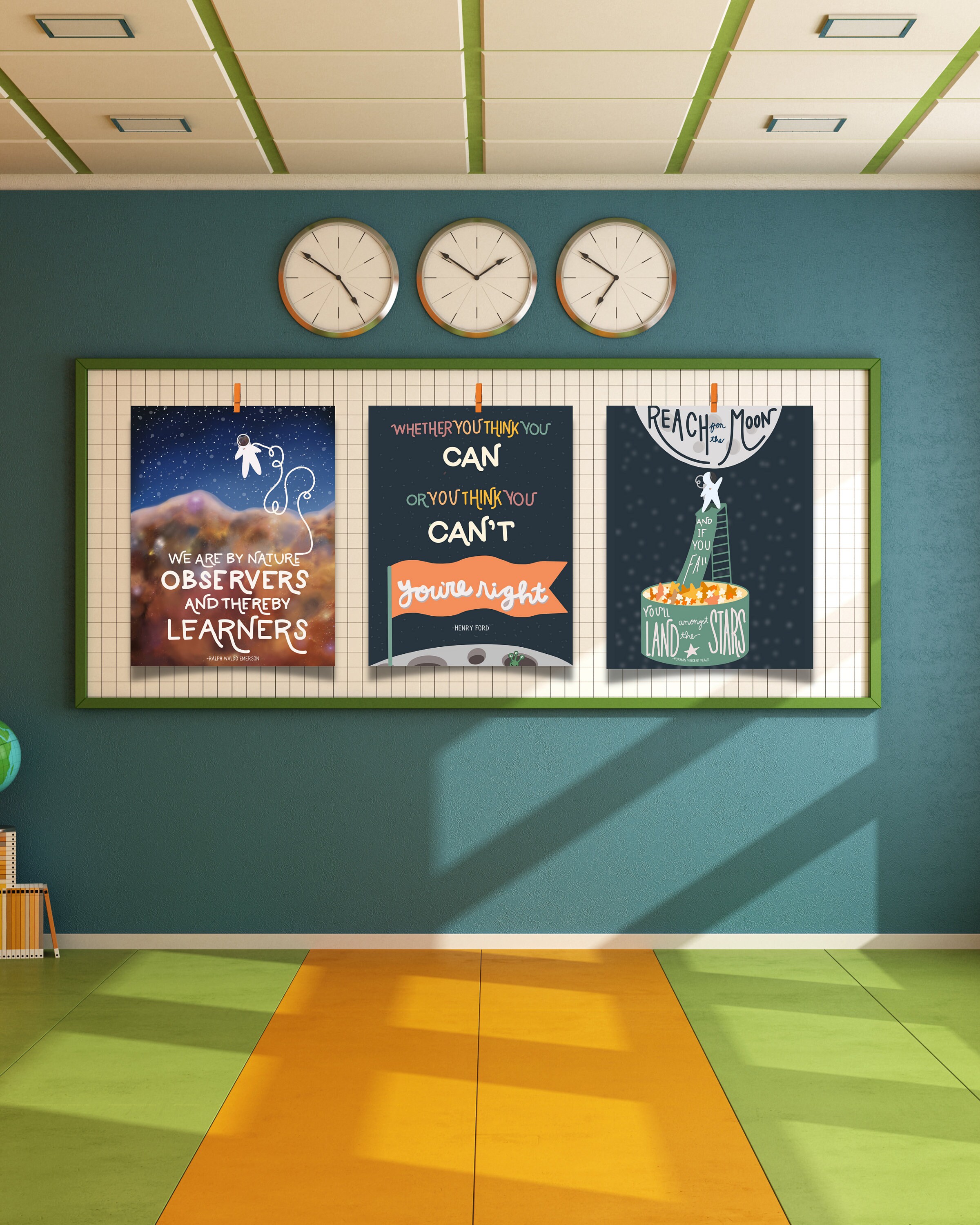 Space Themed Educational Posters, 3 | Motivational | Homeschool ...