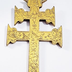 MUSEUM-QUALITY Spanish Copper-gilt Pectoral Cross, Inquisitor Preist ...