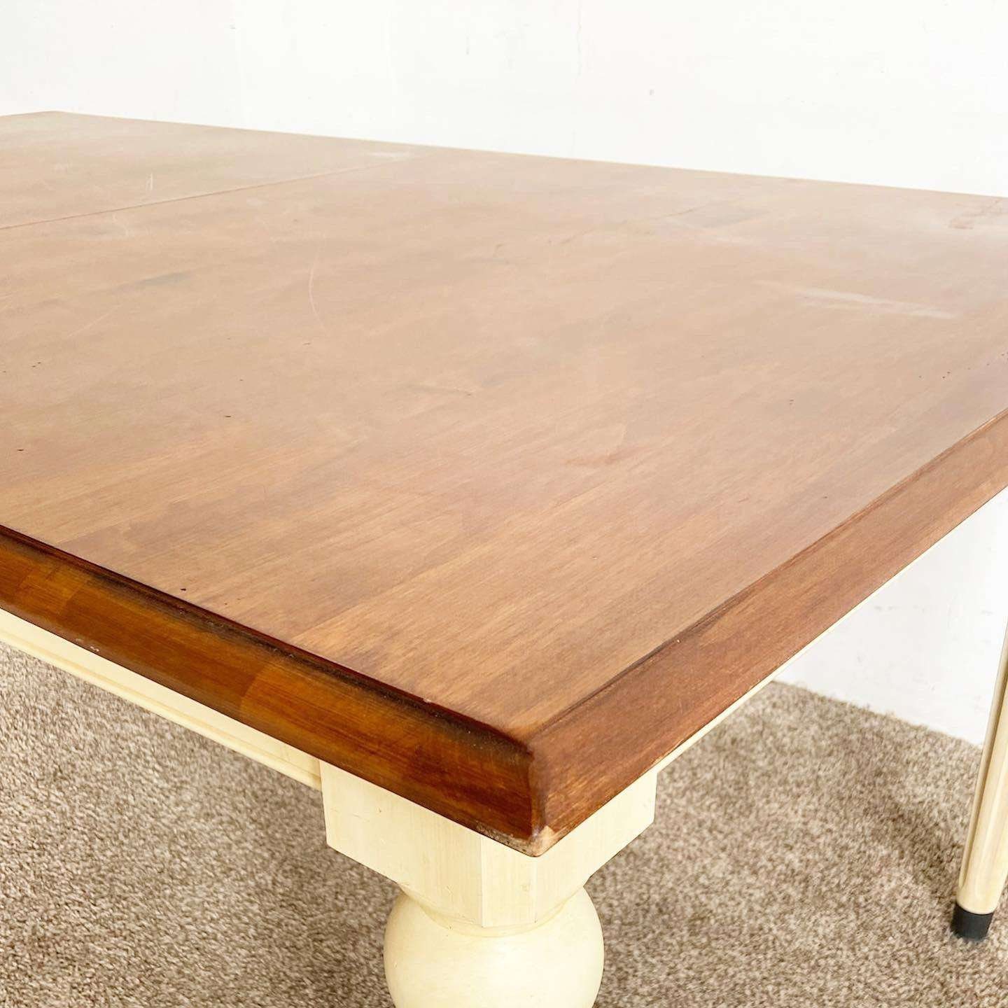 Vintage Country Crossings Dining Table by Ethan Allen - Etsy