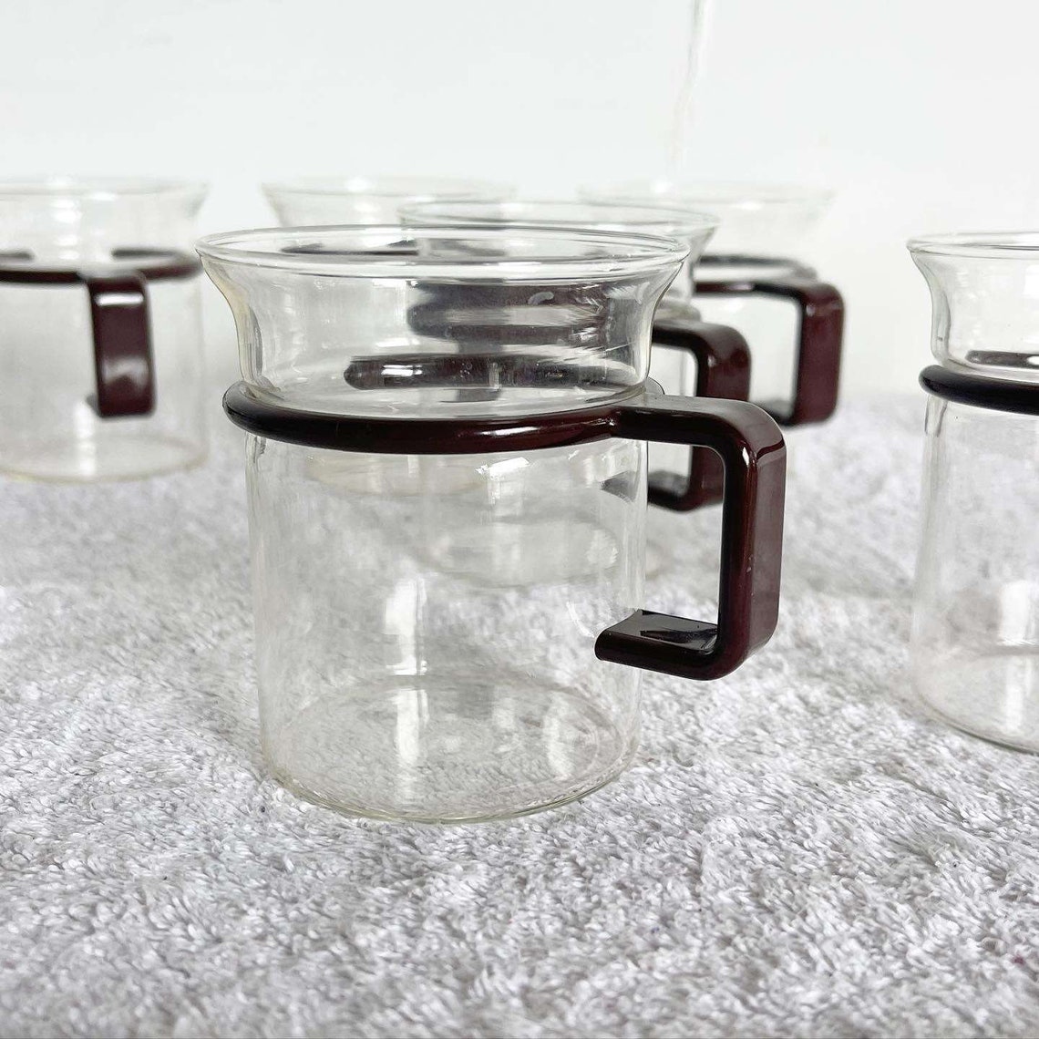 Danish Modern Bodum Glass Coffee Mugs, as in Star Trek Set of 10 - Etsy