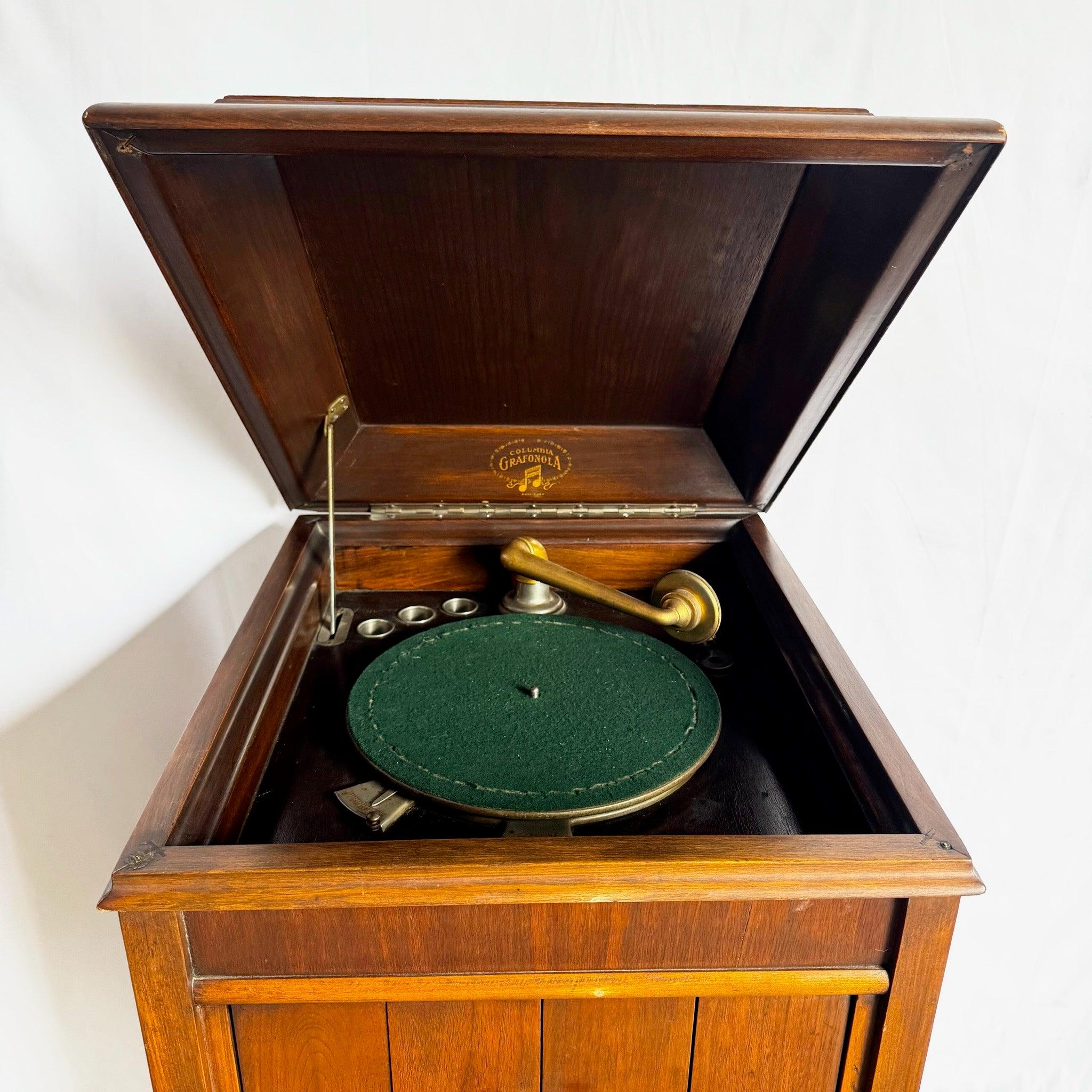 Antique Columbia Grafonola Phonograph Turn Table - Etsy