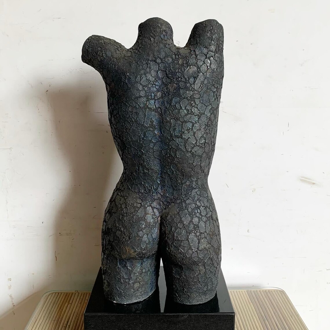 Vintage Ceramic Female Torso Sculpture - Etsy