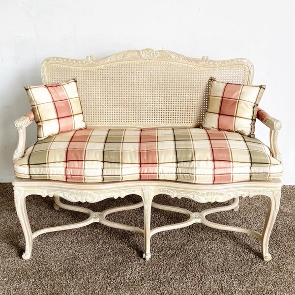 Cane Settee - Etsy