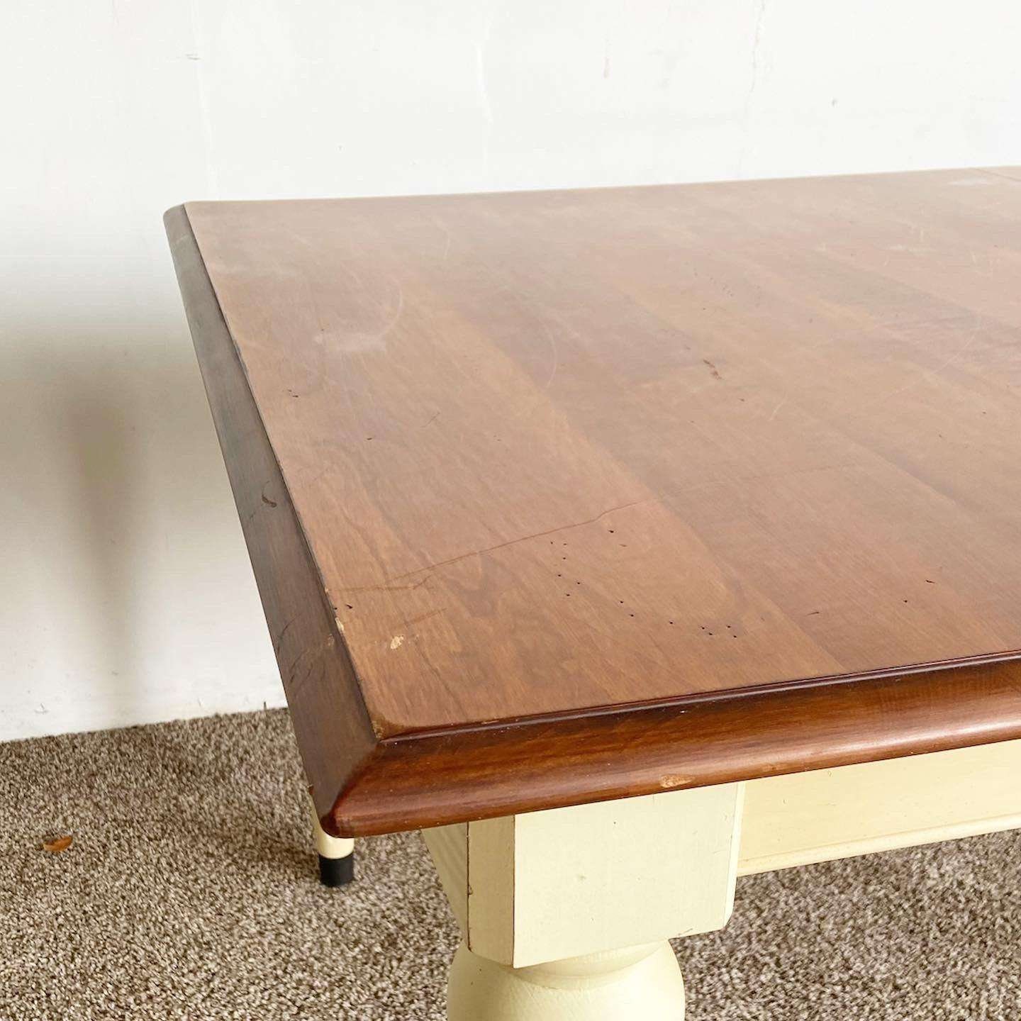Vintage Country Crossings Dining Table by Ethan Allen - Etsy
