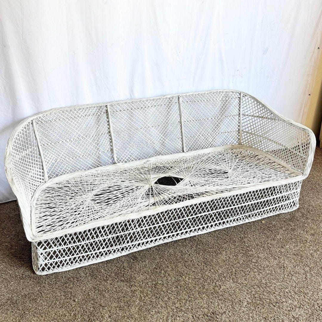 Mid Century Modern Spun Fiberglass Sofa - Etsy