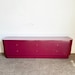 Postmodern Maroon Lacquer Laminate Lowboy Dresser - Etsy
