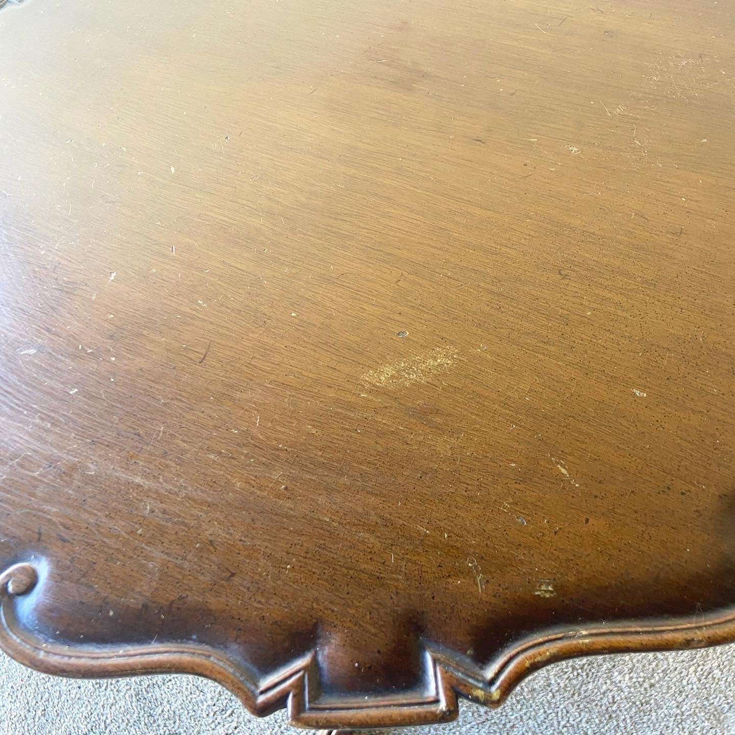 Antique English Pie Crust Table - Etsy