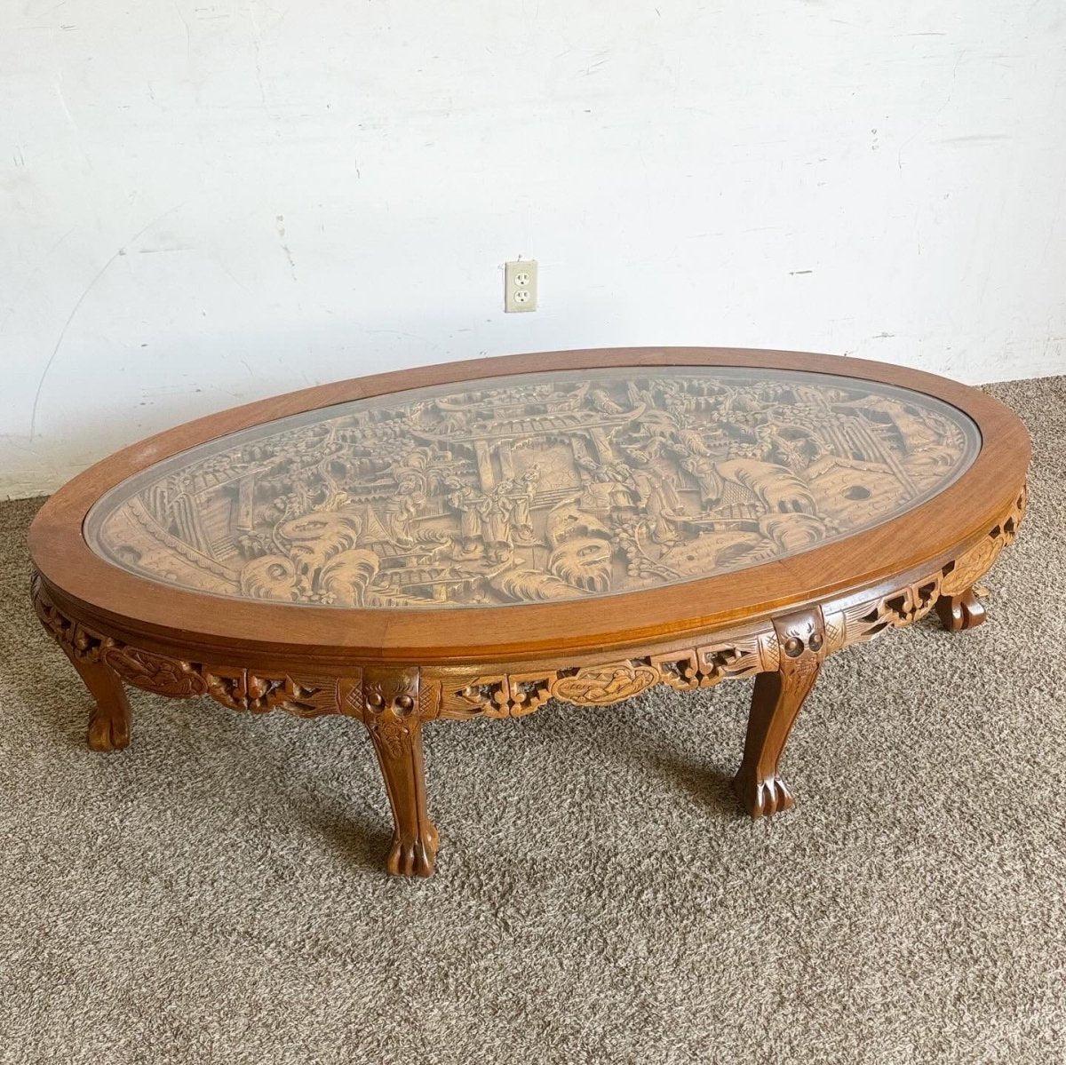 Hand carved coffee tables for sale store