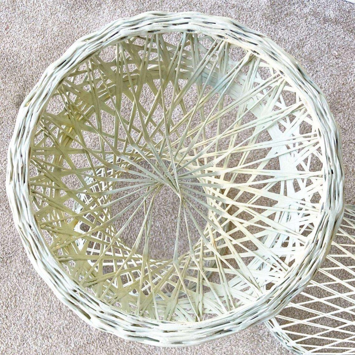 Mid Century Modern Russell Woodard Spun Fiberglass Plant Stands - a ...