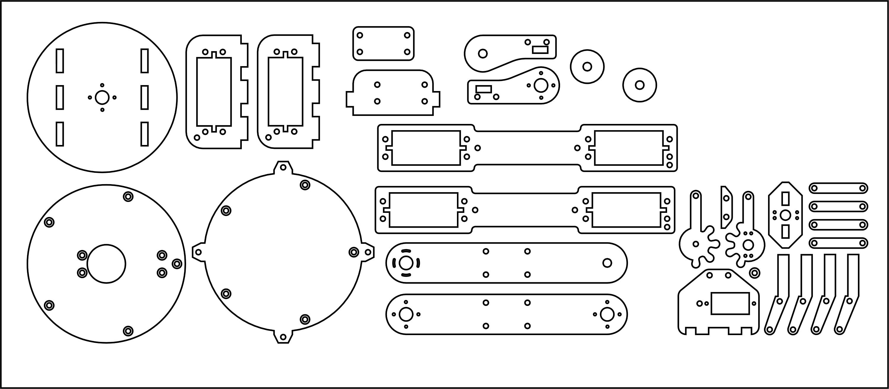 Robot Arm Digital File to Cut It With Laser / CNC - Etsy