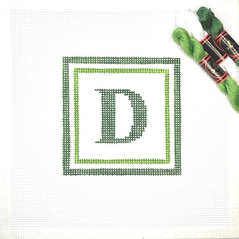 Handpainted Letter Charms - Etsy