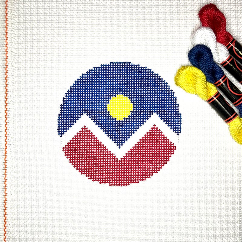 Denver Needlepoint Canvas - Etsy