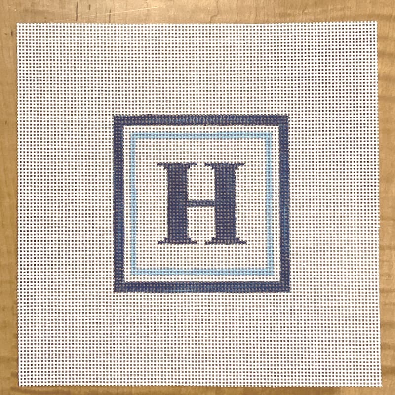 Navy Needlepoint - Etsy