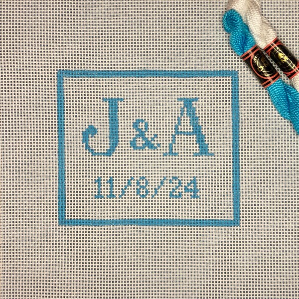 Wedding Needlepoint - Etsy