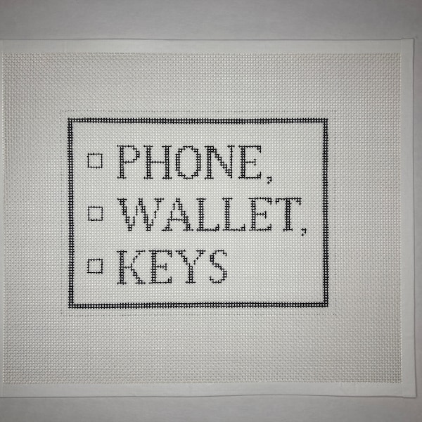 Keys Phone Wallet Sign - Etsy