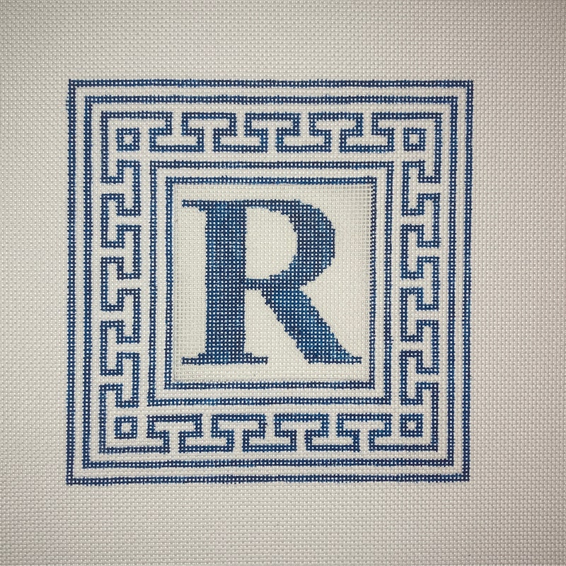 Monogram Needlepoint - Etsy