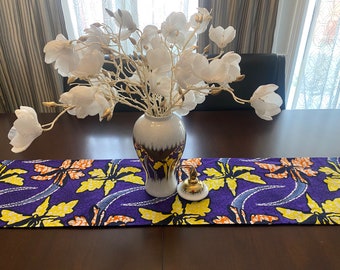 African Fabric Table Runner - Etsy