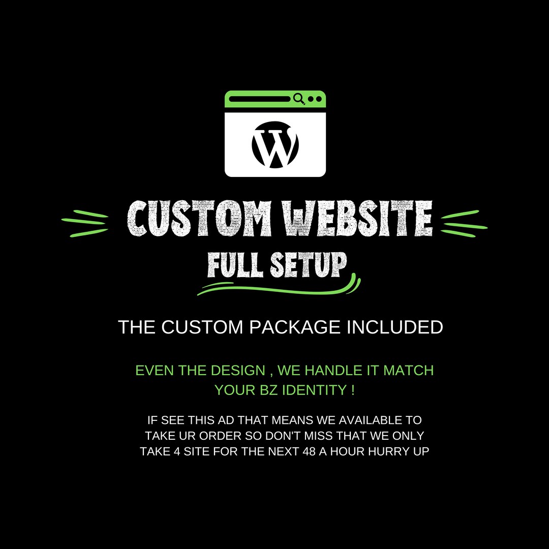 Custom Wordpress Website , Website Design Wordpress, Custom Website Shopify, Shopify Website ...