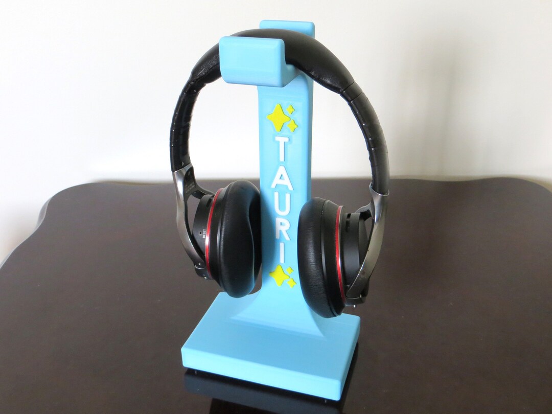 Personalized Headphone Stand, Customized Headphone Holder, Headphone ...