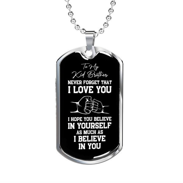 Brother Forever Dog Tag - Etsy