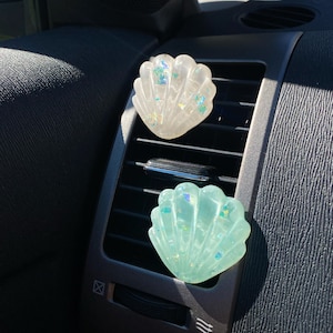 Seashell Car Charms - Beach Car Accessories - Aesthetic Car Decor - Car ...